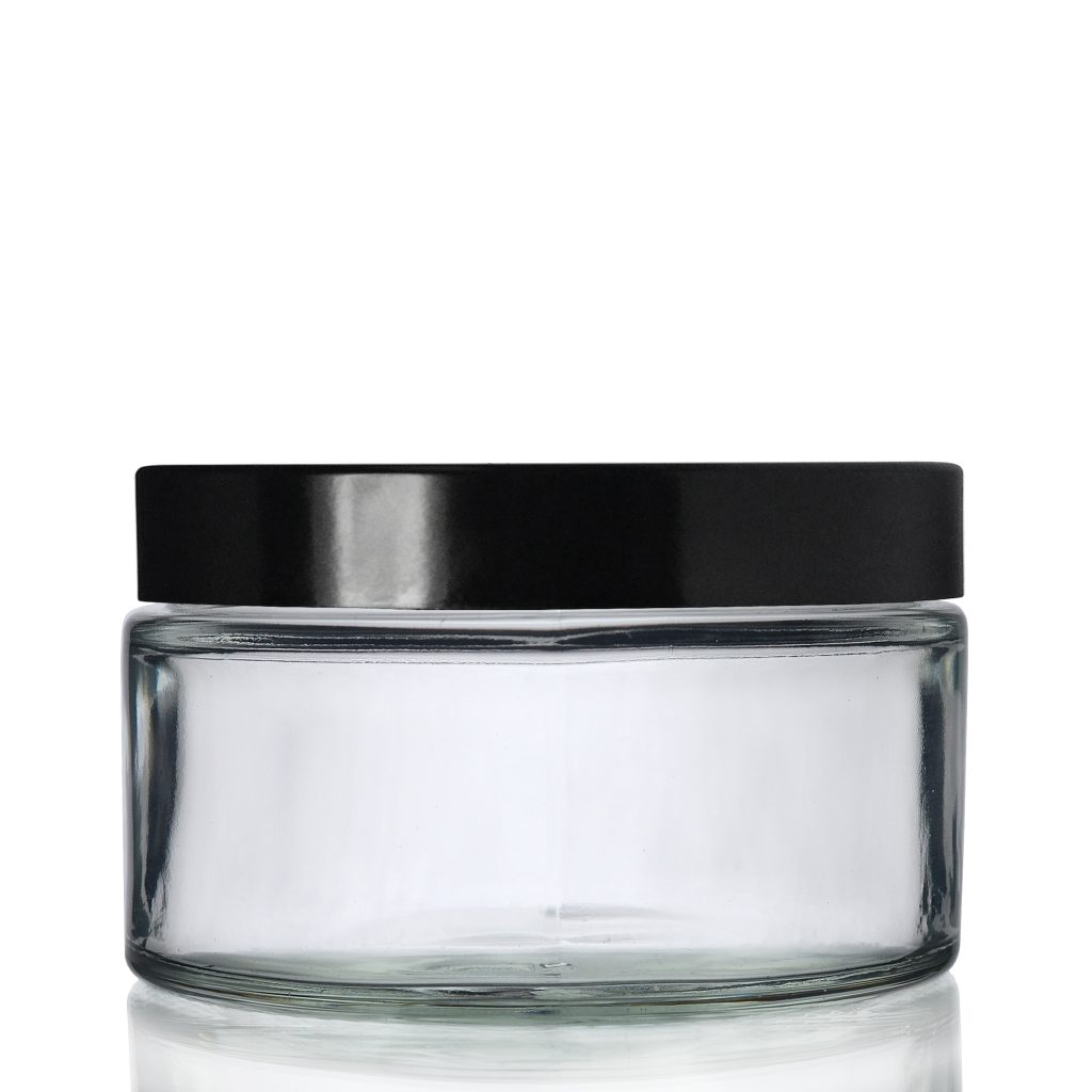 200ml Glass Cuban Jar And Screw Lid - GlassBottles.co.uk